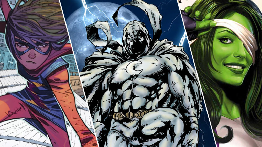 Ms. Marvel, She-Hulk y Moon Knight también tendrán sus propias series ...