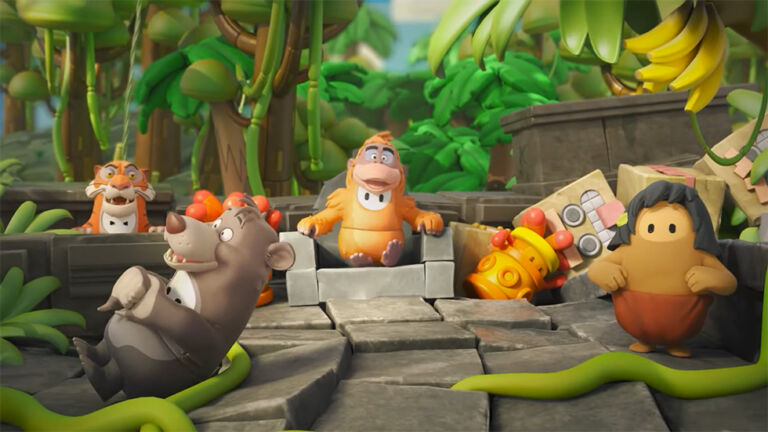 Las skins de The Jungle Book en Fall Guys te hará buscar lo más vital